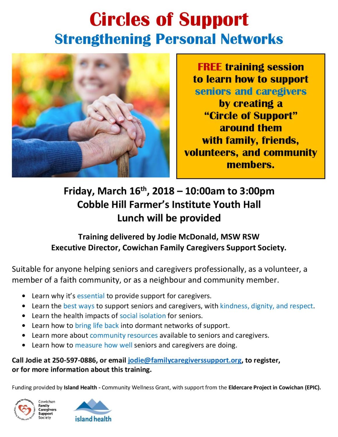 Circles of Support – South Cowichan Community Policing